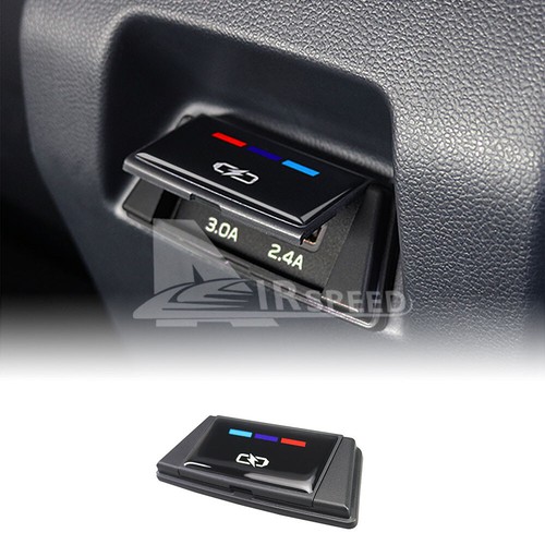 Rear USB Charging Port Cover Protection ABS for Subaru Crosstrek ...