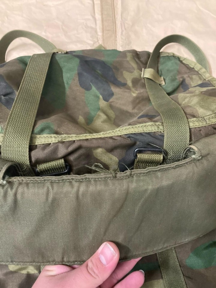 Medium Rucksack Alice Pack Woodland Camo C Grade Used Military Backpack ...