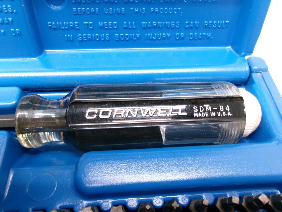 Cornwell tools 40 pc. Magnetic Screwdriver and bit set SDM-8440 Nice ...