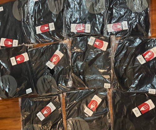 Lot Of 6 Blk Pair New Chef Works Size 36 Unisex Pants Kitchen PS005-BLK ...