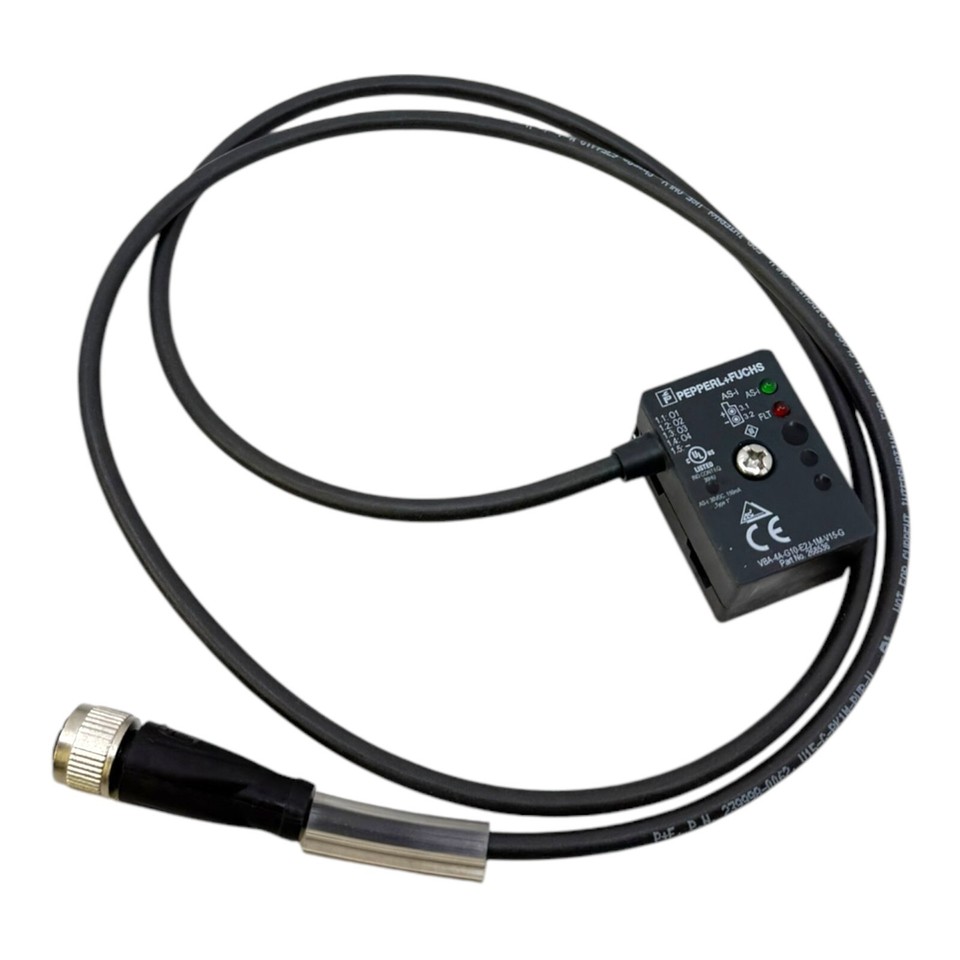 Pepperl+Fuchs VBA-4A-G10-E2J-1M-V15-G AS-Interface actuator module ...