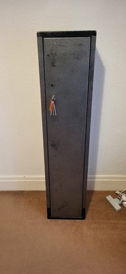 Gun Safe Cabinet Up to 5 Shotguns Storage Deadlocks Top & Bottom Attach ...