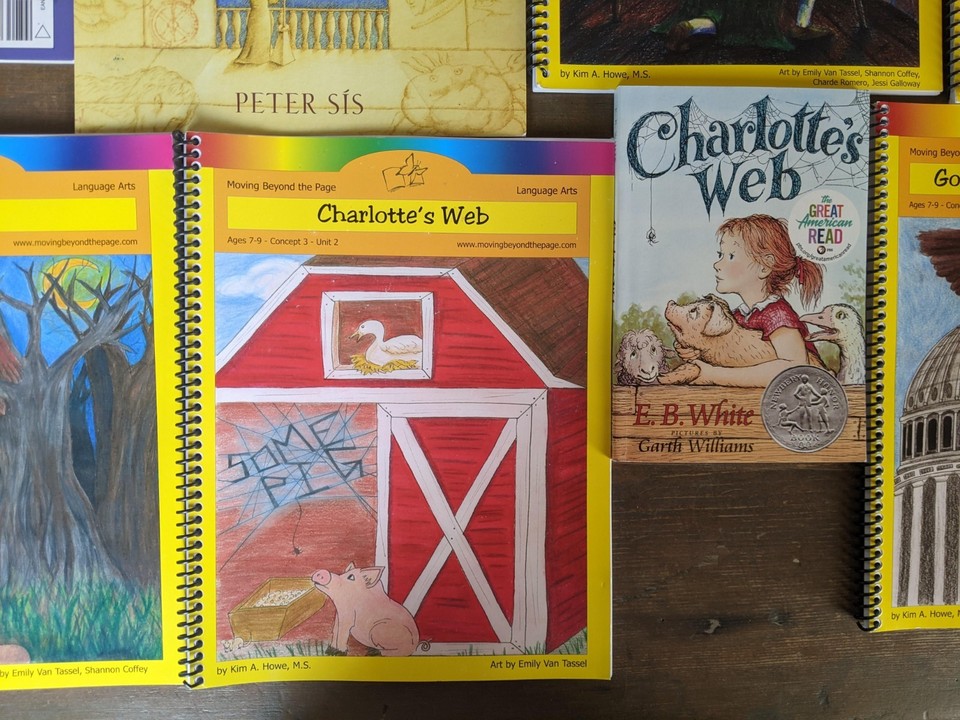 Moving Beyond the Page Unit Study Curriculum 7-9 LOT 35 Books 20 ...