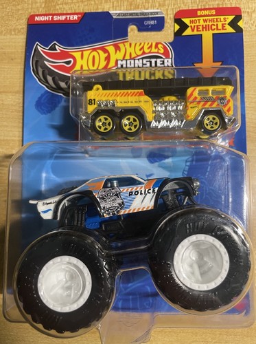 Hot Wheels - Monster Trucks Night Shifter And 5 Alarm | eBay
