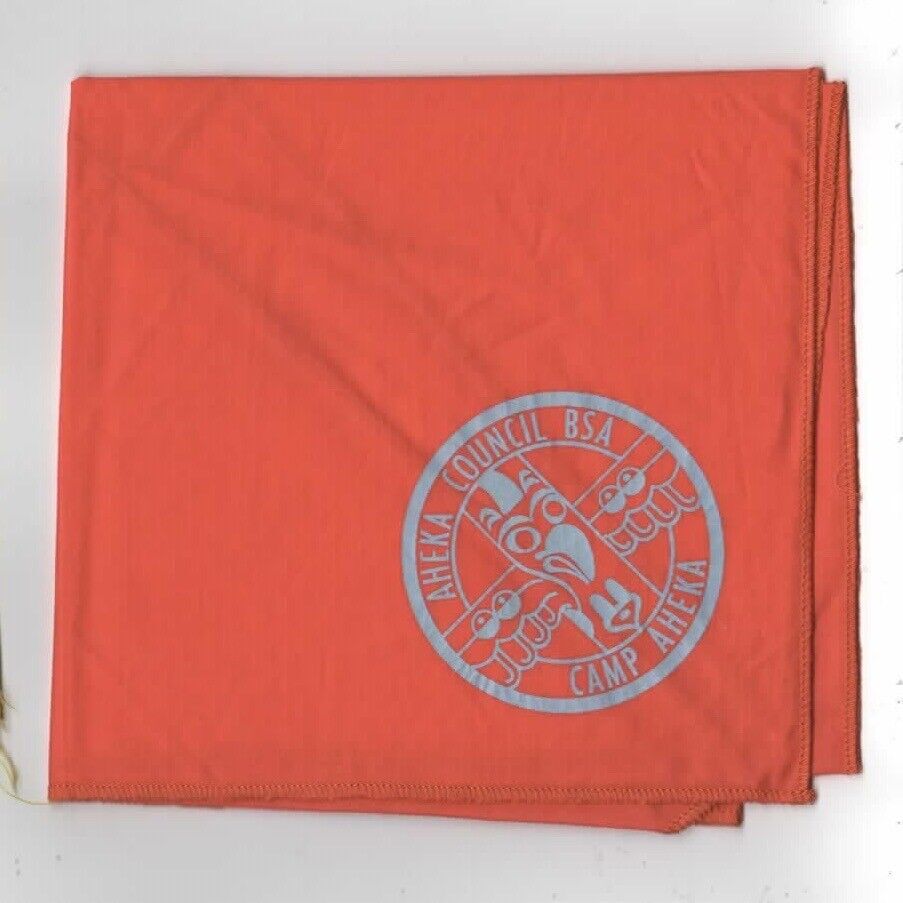 BSA Scout Camp Aheka Aheka Council Neckerchief [NC-3600] | eBay