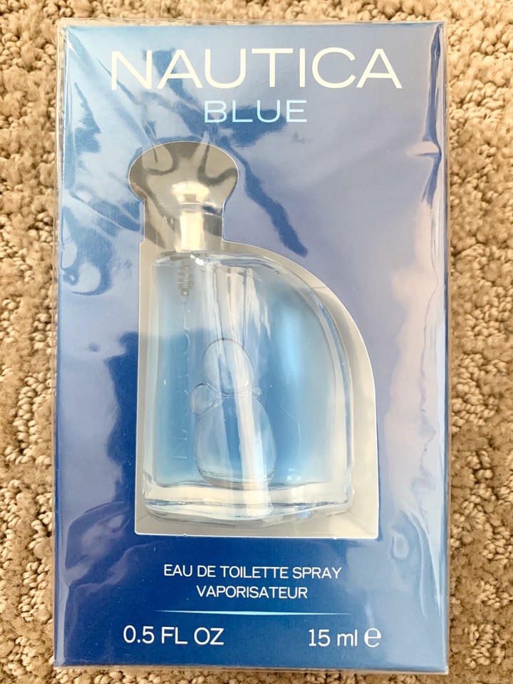 Nautica Blue Eau De Toilette Spray .5 Fl Oz 15ml. NEW In Box | eBay