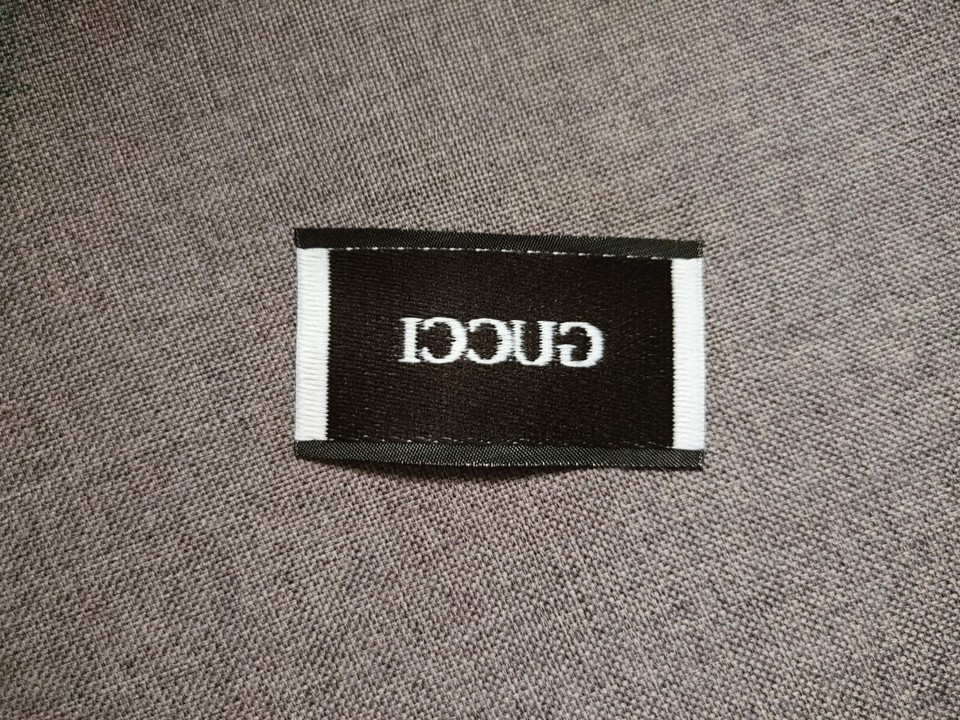 Replacement GUCCI Clothing Designer TAG LABEL Sewing LOT 3 or 5 FAST ...