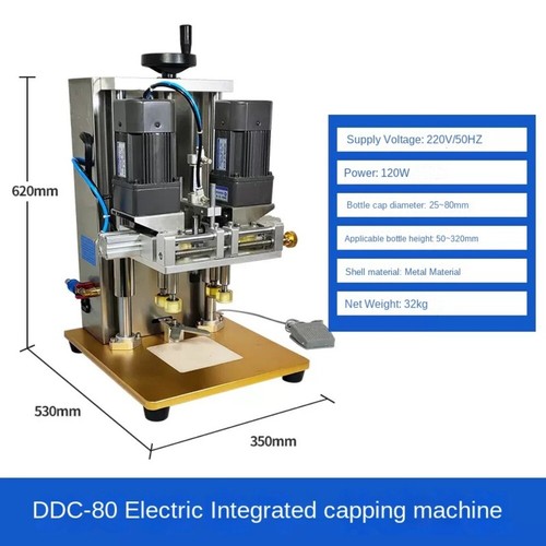 Bench type Automatic Capping Machine Plastic Cap Sealing Machine ...