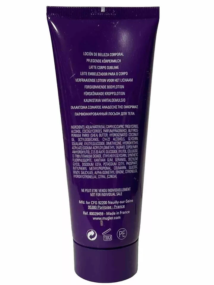 ALIEN MUGLER Beautifying Body Lotion 3.5 oz / 100 ml New. | eBay