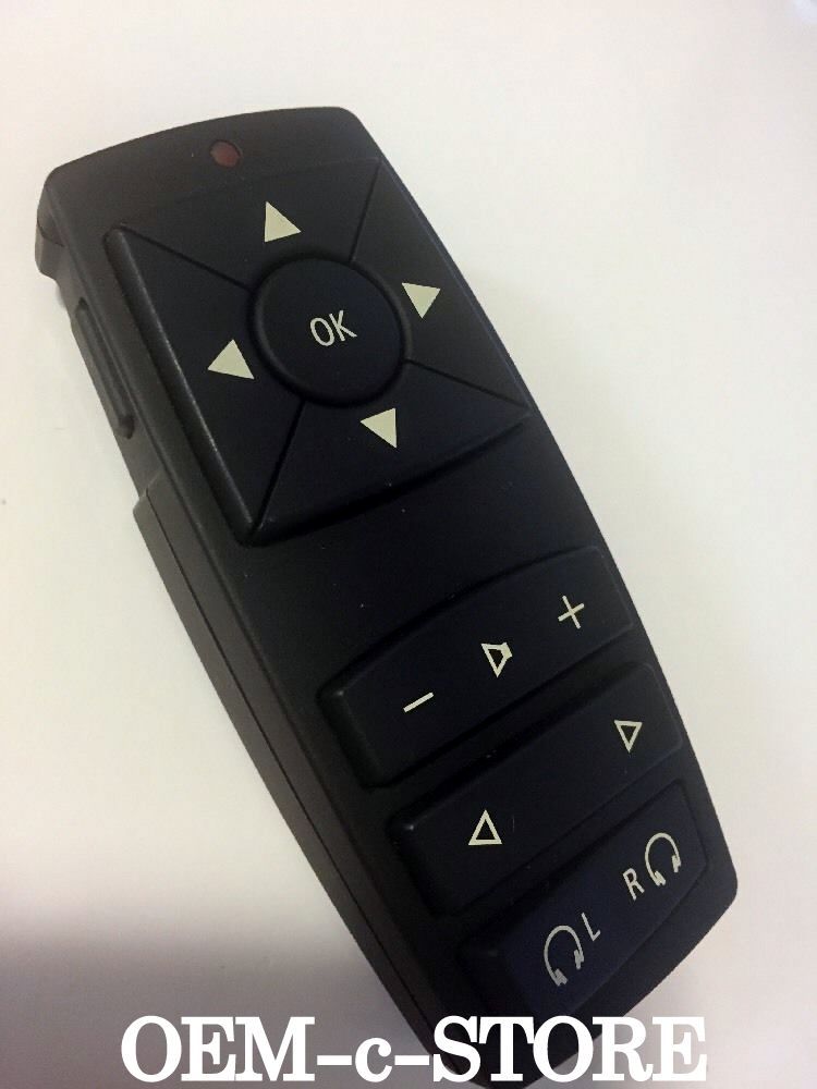 2007 2008 2009 2010 BMW X5 X6 XDRIVE REAR ENTERTAINMENT REMOTE CONTROL ...