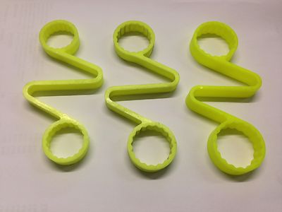 Checklink Safety Tags Locking Wheel Nut Indicators Yellow 30mm (x12 ...