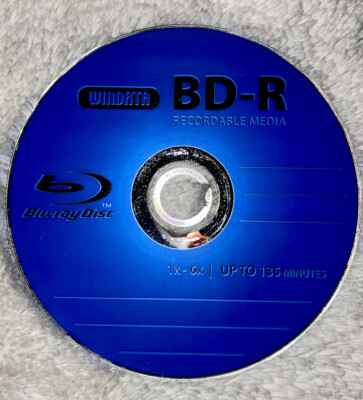 Windata Blu-Ray BD-R Recordable Media 1x-6x 135min. (17 Disks) | eBay