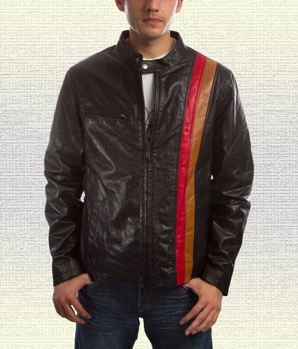 XMen Cyclops Scott Summers Handmade Brown Original Leather Jacket Size ...