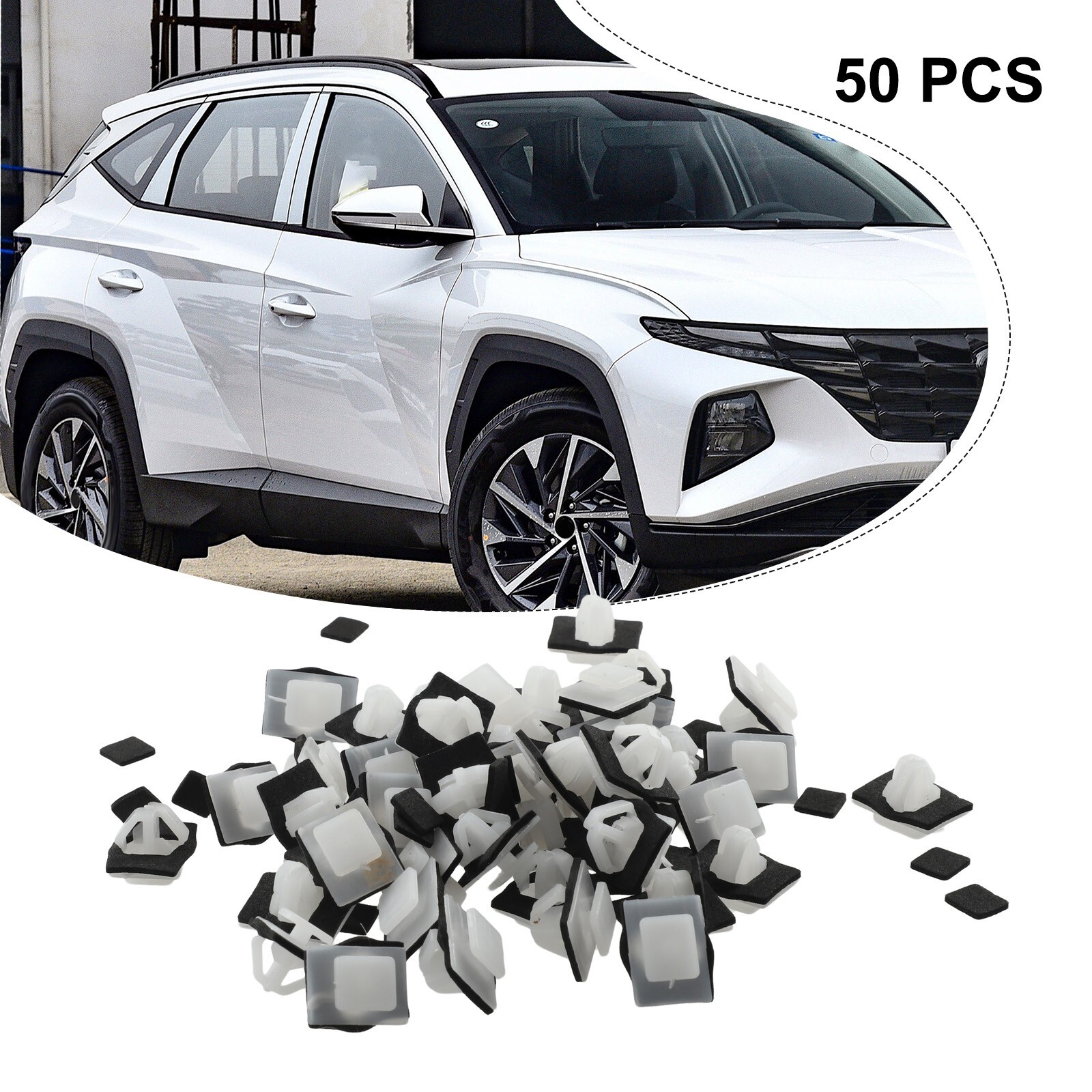 Premium Body Moulding Clip Retainers for Hyundai and For Kia 877562E000 ...