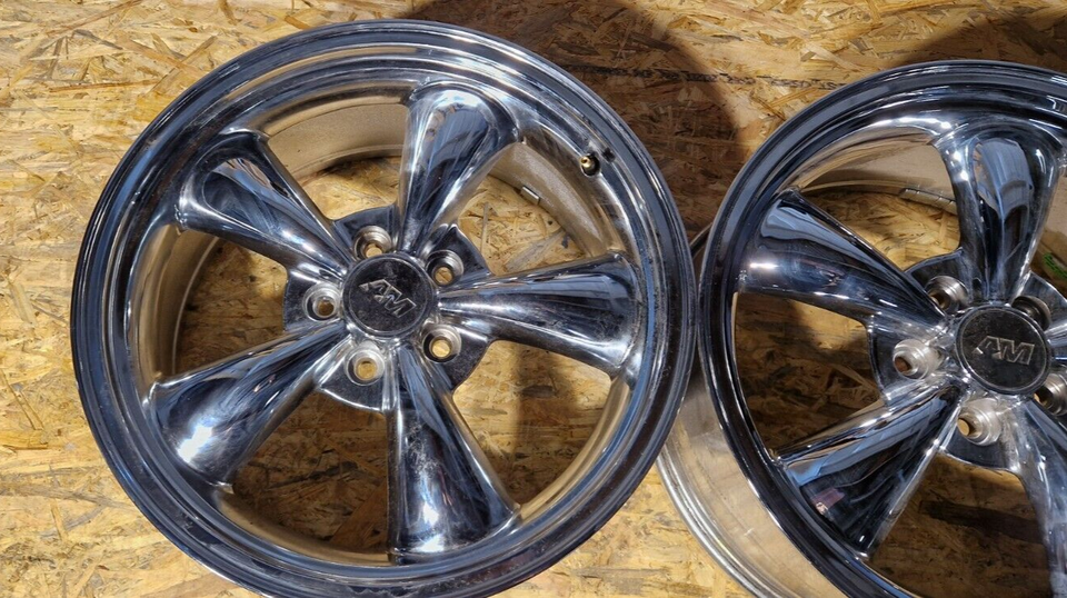 American Muscle Wheels Pair 2 Rims 18X8J ET30 Ford Mustang 2005-09 | eBay