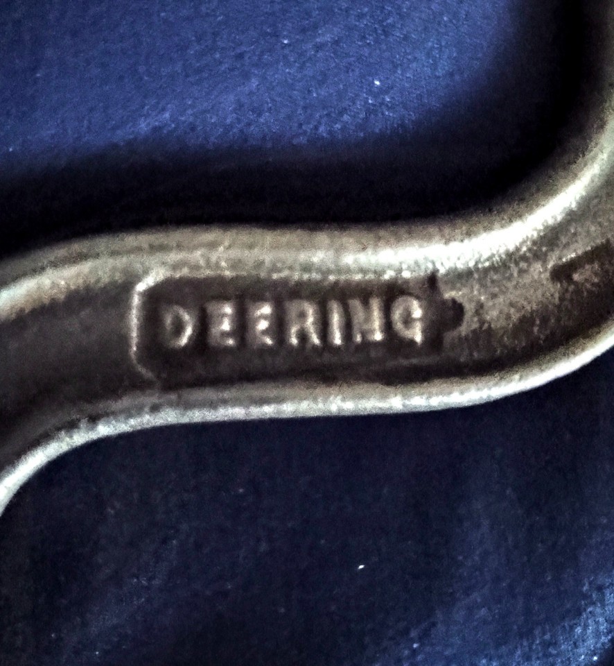 Vintage Antique Deering Tractor FARM Implement Wrench USA Tool | eBay