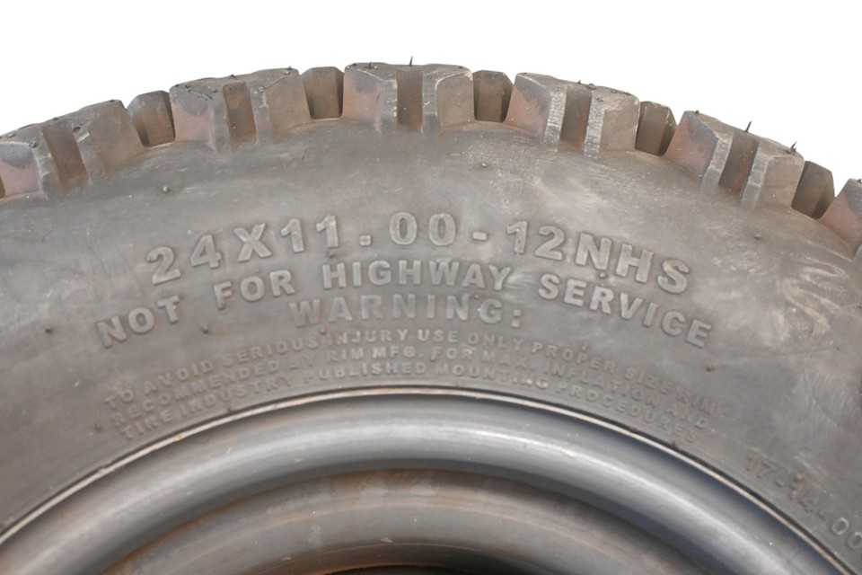 16 Kubota RTV400CI Rear Wheels Rims & Tires 350 Mag Off Road 4/110 12X8 ...