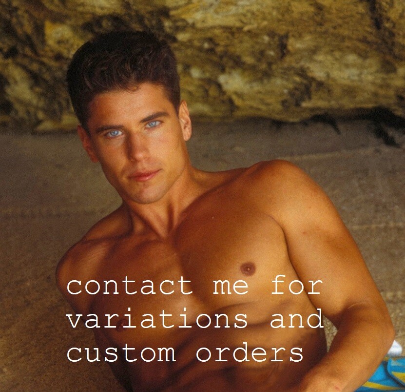 MALE PORTRAIT #0223-762- LUKAS RIDGESTON 1996- free shipping in usa | eBay