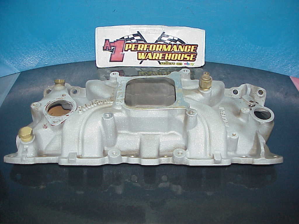 Edelbrock Torker ll Aluminum Intake Manifold # 5001 SB Chevy 283-302 ...