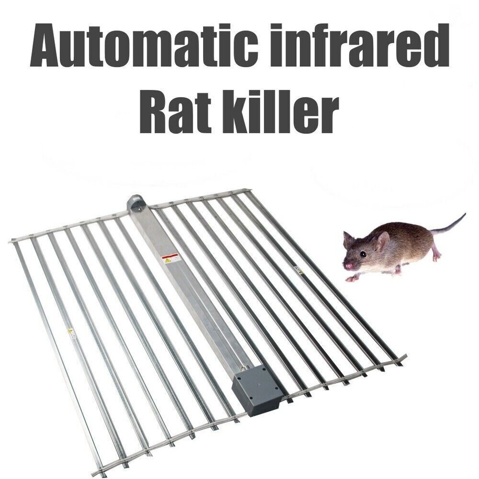 Electronic Mouse Trap Mice Rat Killer Automatic Infrared Electric ...