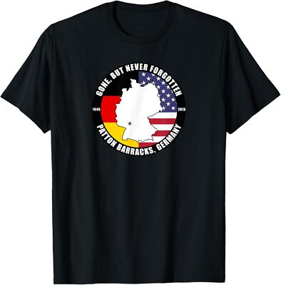 Patton Barracks Germany Military Base Veteran T-Shirt | eBay