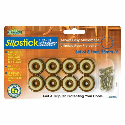FLOOR PROTECTORS - SLIPSTICK SLIDER 25mm - Protect Floor Allows ...
