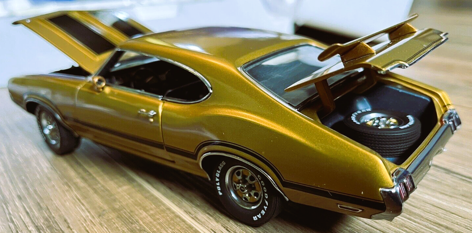 1 OLDS 442 Custom Built Classic Race Car Promo Model Hot Rod Carousel ...