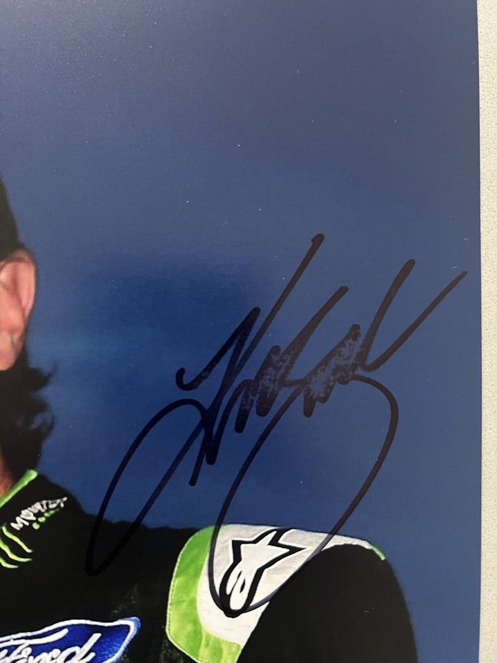 Kurt Busch autographed signed 8x10 photo Beckett BAS COA NASCAR Daytona ...