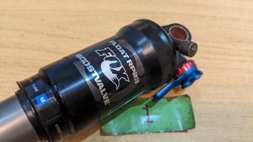 FOX Racing Rear Air Shock Shox CHOICE Float Air Vanilla Coil Spring R ...