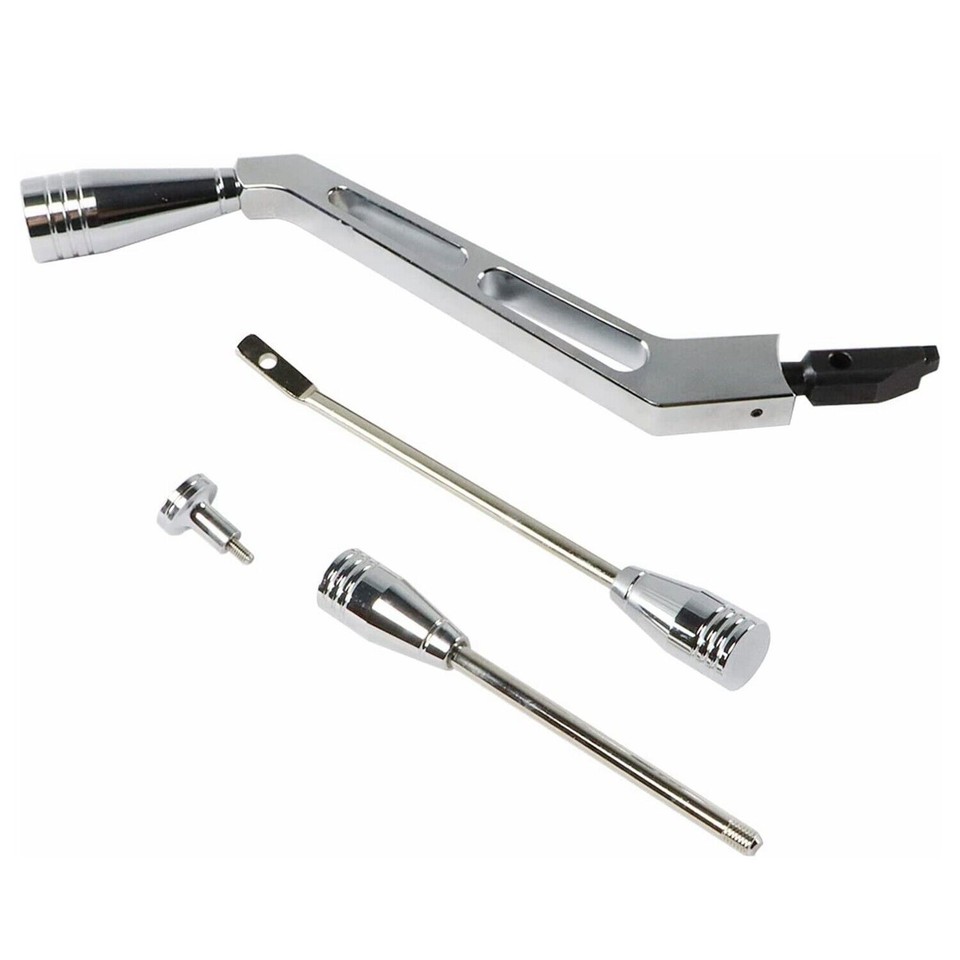 NEW Column Shifter Lever Turn Signal Hazard Tilt Kit Polished For GM ...