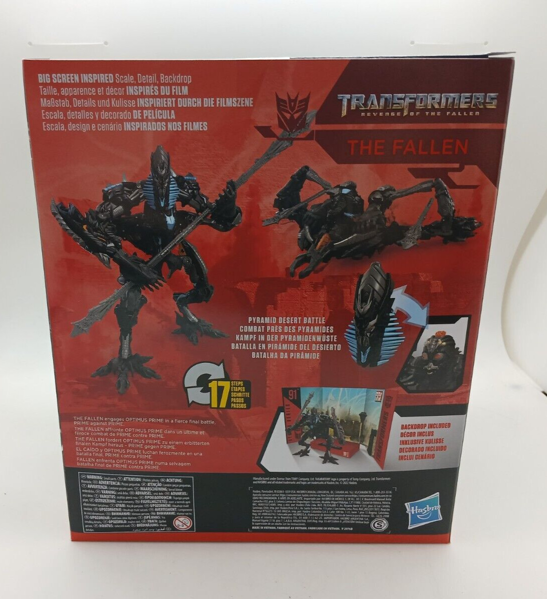 Hasbro Transformers Studio Series 91 Leader Class, The Fallen
