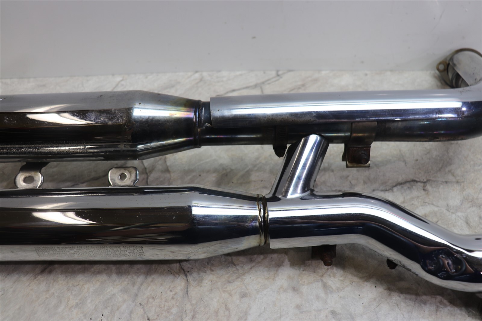 2000-2006 Harley Softail Fat Boy Screaming Eagle 2 Exhaust Pipes ...