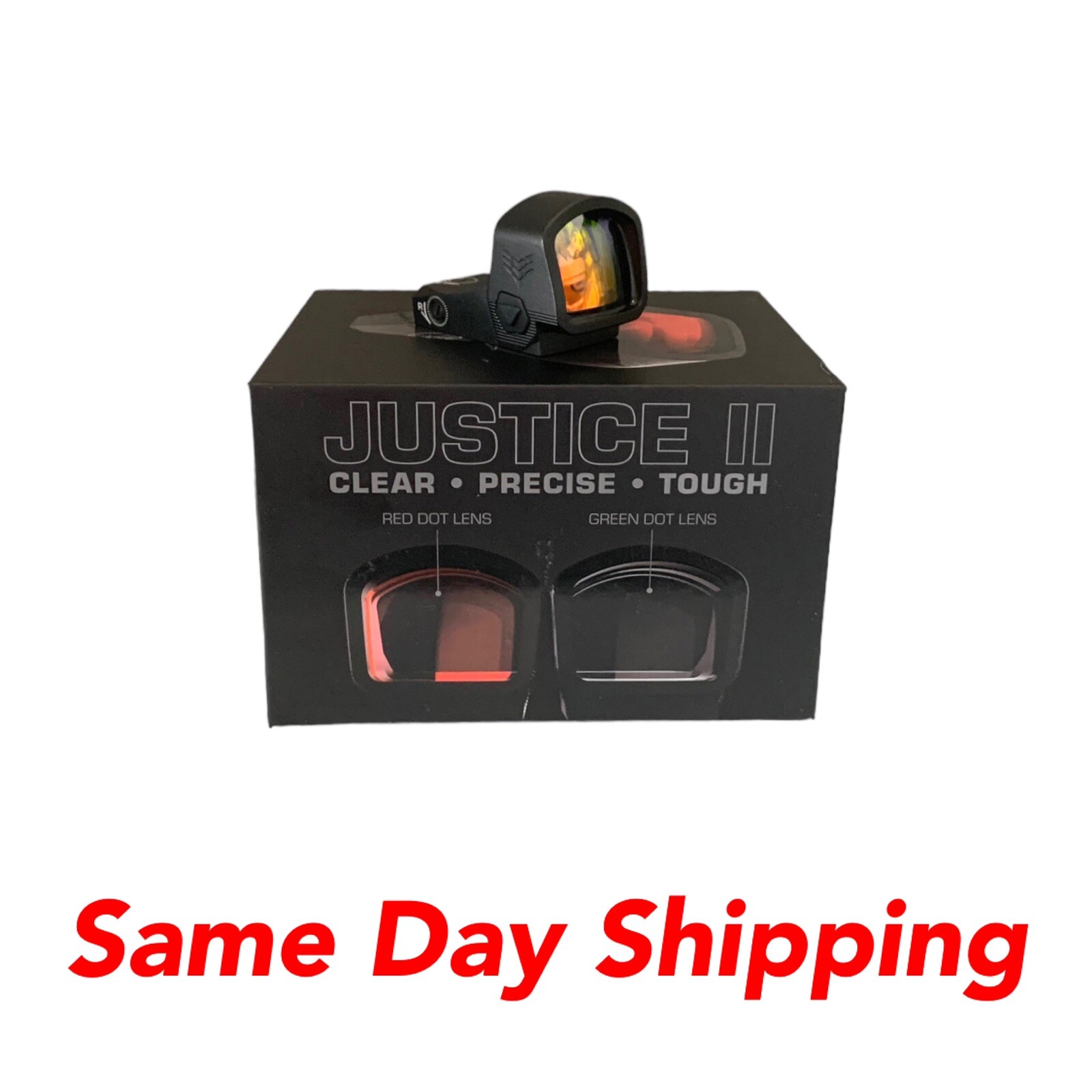 Swampfox Justice II 1X30 Red Dot Sight JTC2130-6R | eBay