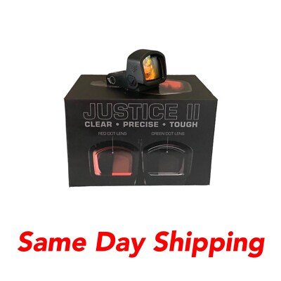 Swampfox Justice II 1X30 Red Dot Sight JTC2130-6R | eBay