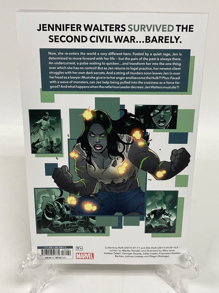 She-Hulk by Mariko Tamaki Jennifer Walters Marvel Comics TPB Trade ...