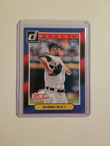 ROBBIE RAY 2014 DONRUSS THE ROOKIES #58 DETROIT TIGERS | eBay