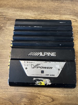 Alpine V-Power MRP-M350 700W Class-D Mono Power Amplifier | eBay
