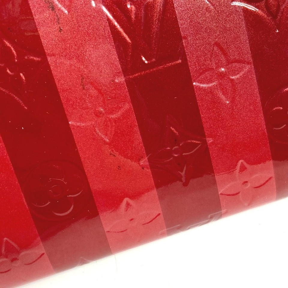 LOUIS VUITTON M91718 Monogram Rayeur Vernis Zippy Wallet, Long Wallet ...