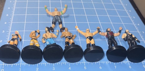 9 WWE Wrestler Stampers The Rock John Cena Undertaker Cake Toppers ...