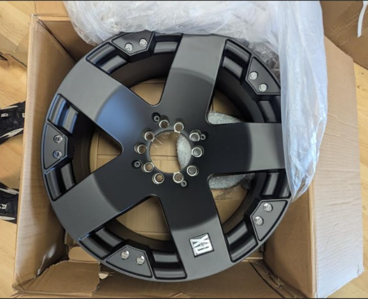 KMC XD775 Rockstar Matte Black Wheel | eBay