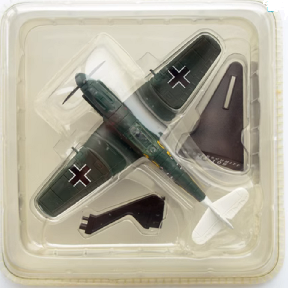 1:100 Germany Messerschmitt BF109E Fighter Alloy Model Souvenir Gift ...
