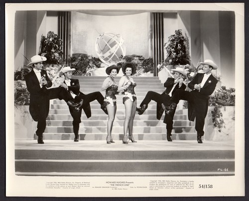 JANE RUSSELL Mary McCarty THE FRENCH LINE Orig Photo leggy actress ...