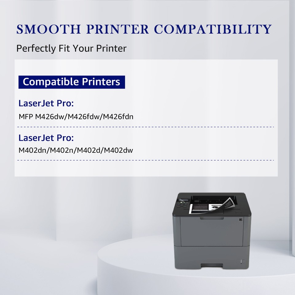 6x CF226A 26A Toner Cartridge For HP LaserJet Pro M402 M402n M402dne ...