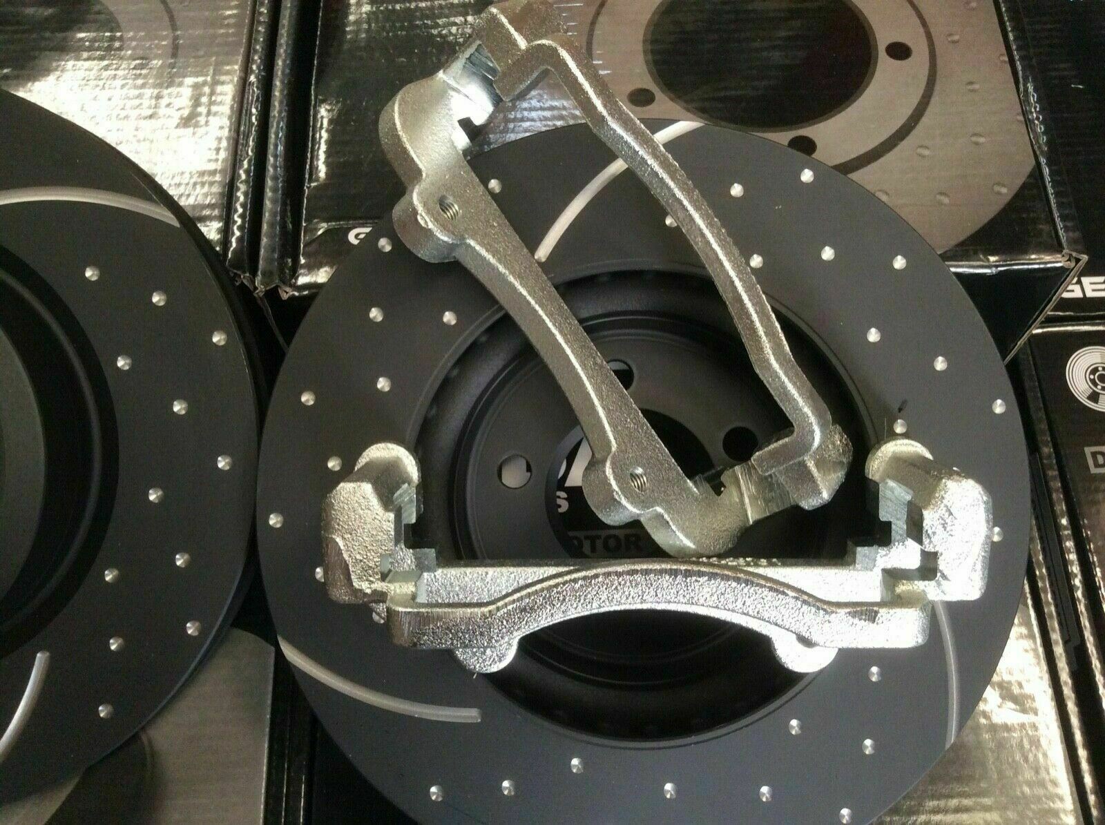 BIG 322mm CALIPER SUPPORTS FORD FALCON FPV BA TO FGX BRAKE UPGRADE ...