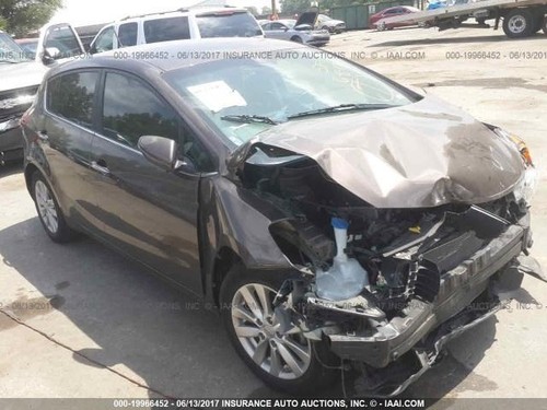 Used Deck Lid fits: 2014 Kia Forte Htbk incandescent lamps w/rear view ...