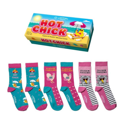 Cockney Spaniel Hot Chick Flockin' Fabulous Gift Boxed Socks Auntie ...