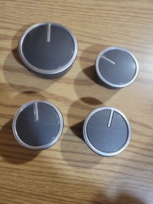WHIRLPOOL WASHER/DRYER CONTROL GRAY KNOBS W10576632 3 small 1 large ...