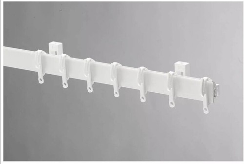 Swish SOLOGLYDE PVC Uncorded Track, Brackets, Gliders, Bay window track ...