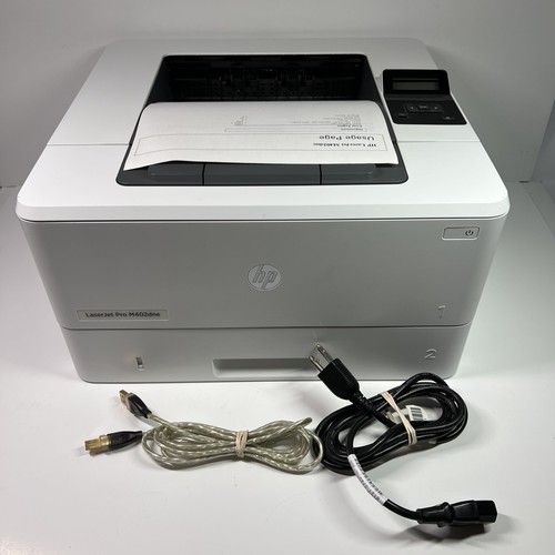 HP LaserJet Pro M402dne Monochrome Laser Printer W/ 50% Toner 21k Page ...