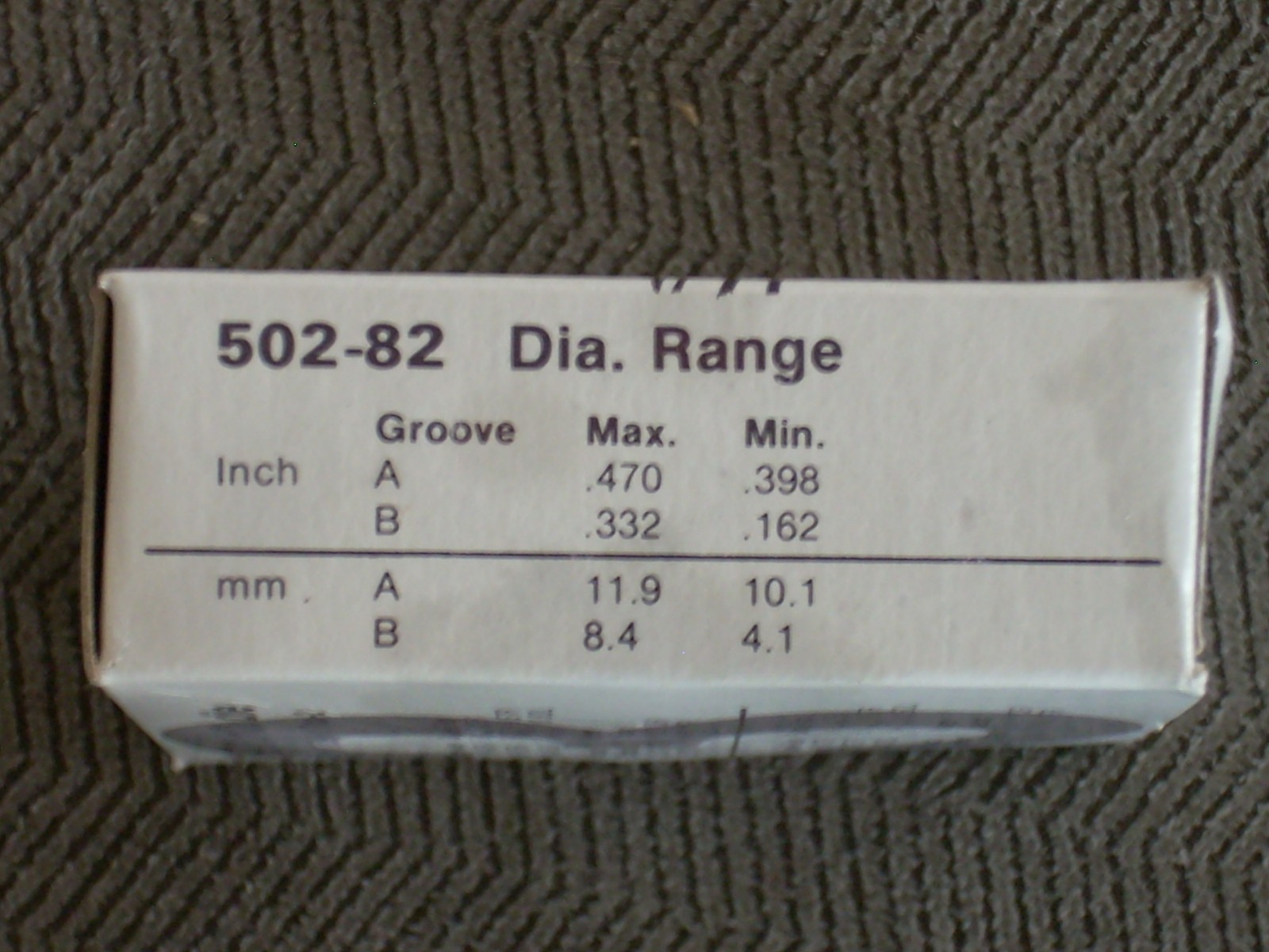 Brand NEW Kearney Squeezon Ultra Range 502-82 Compression Connector D ...